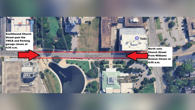 Church Street to close Monday morning for annual Cotton Row Run