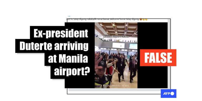 Posts misrepresent unrelated videos as 'Rodrigo Duterte's release' from ...