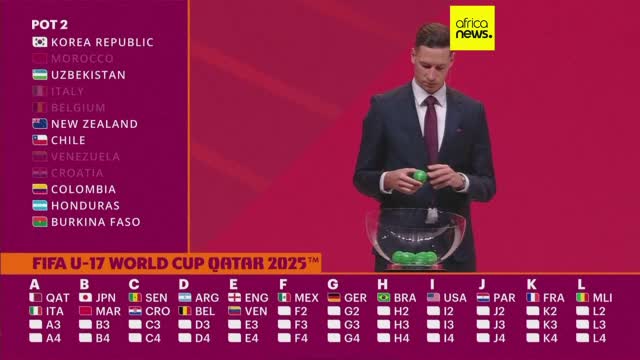 FIFA U17 World Cup draw takes place in Qatar