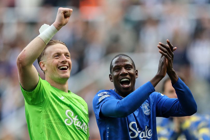 Jordan Pickford opens up on 'mega' Everton song, Newcastle gauntlet and ...