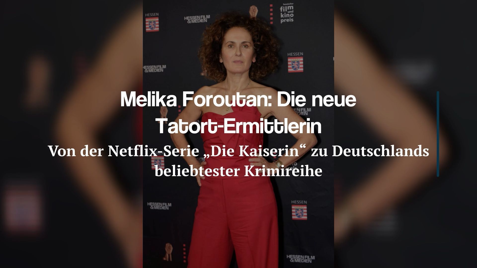 Melika Foroutan privat: Mit wem ist die neue Tatort-Ermittlerin und "Die Kaiserin"-Star verheiratet?