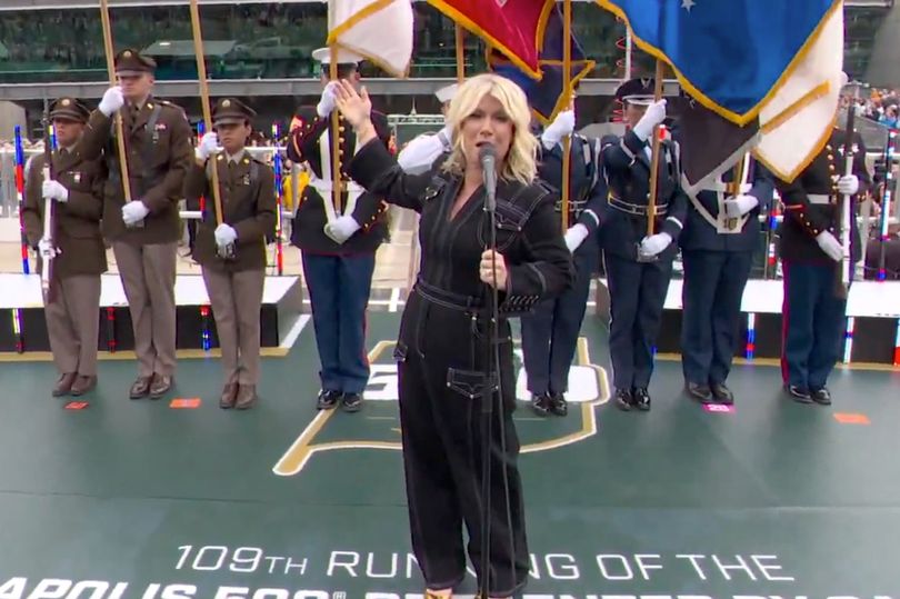 Indy 500 national anthem singer blasted for 'butchering' pre-race song