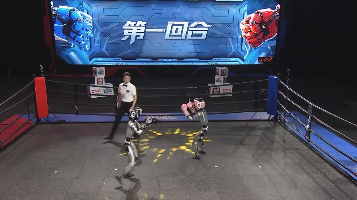 China-Robots Humanoides/Torneo de Boxeo