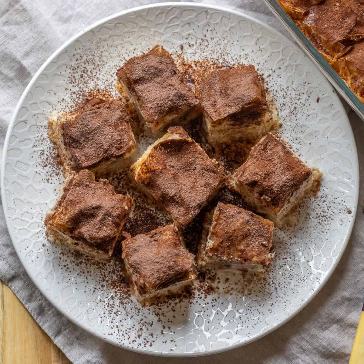 Soğuk Baklava - Cold Baklava with Milk