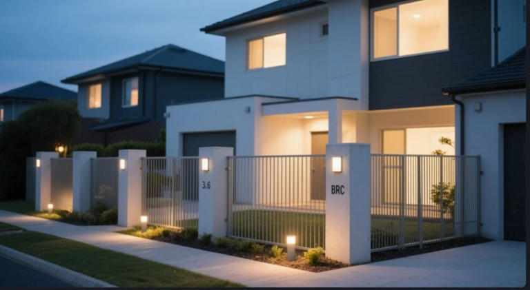 7 Desain Pagar BRC Estetik untuk Rumah Minimalis Subsidi, Simple tapi ...