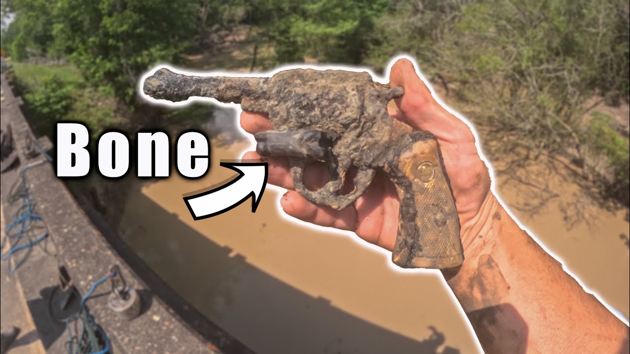 This Magnet Catch Might Be Evidence - Bone + Gun Found Together