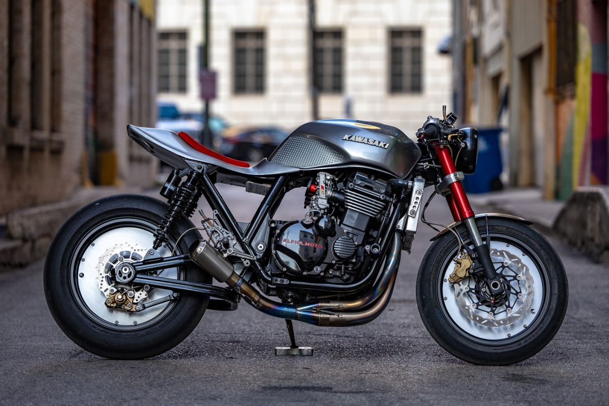 Kawasaki ZRX1200R: il capolavoro cafe racer di Alpha Moto