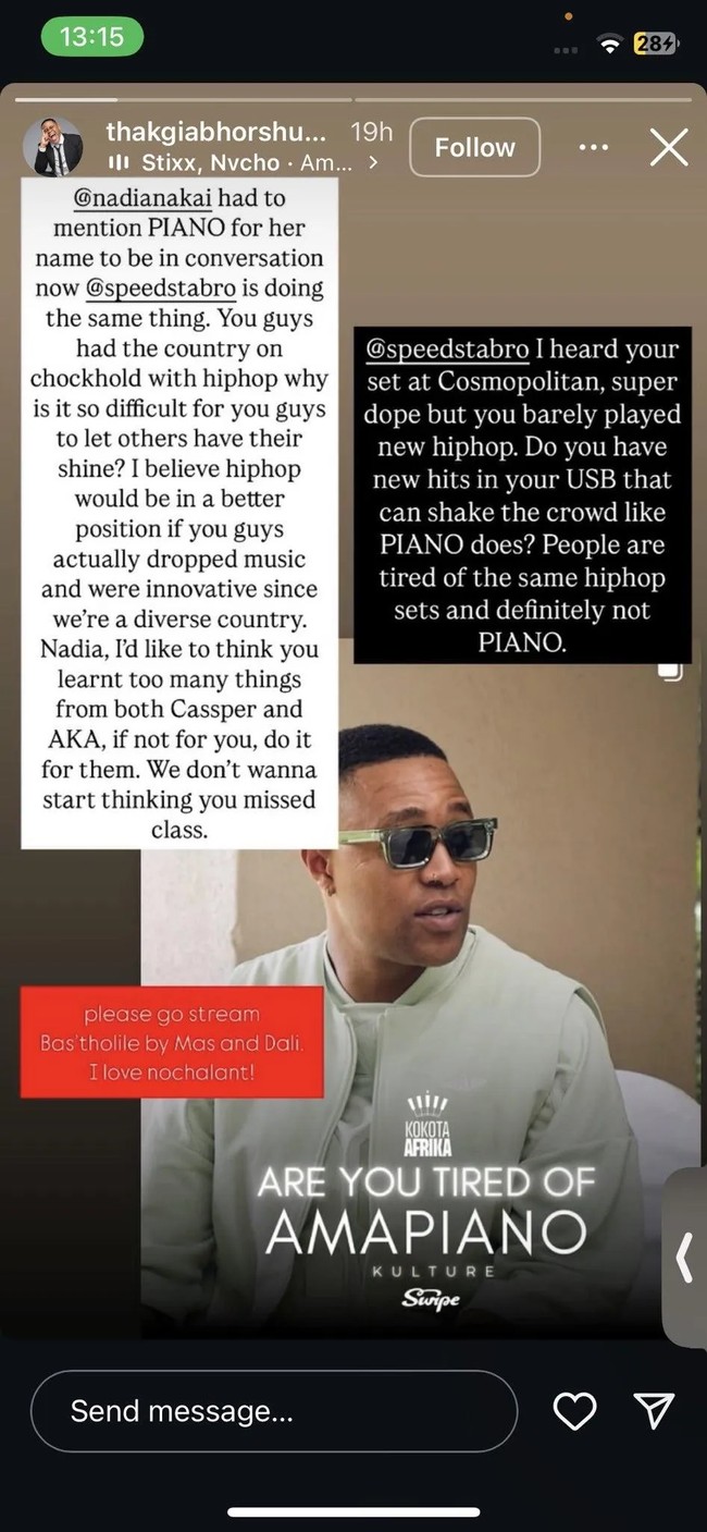 Amapiano fatigue? DJ Speedsta's controversial take sparks heated debate ...