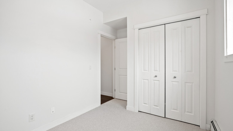 Sick Of Your Closet Doors? Try Replacing Them With A Fun, Budget ...