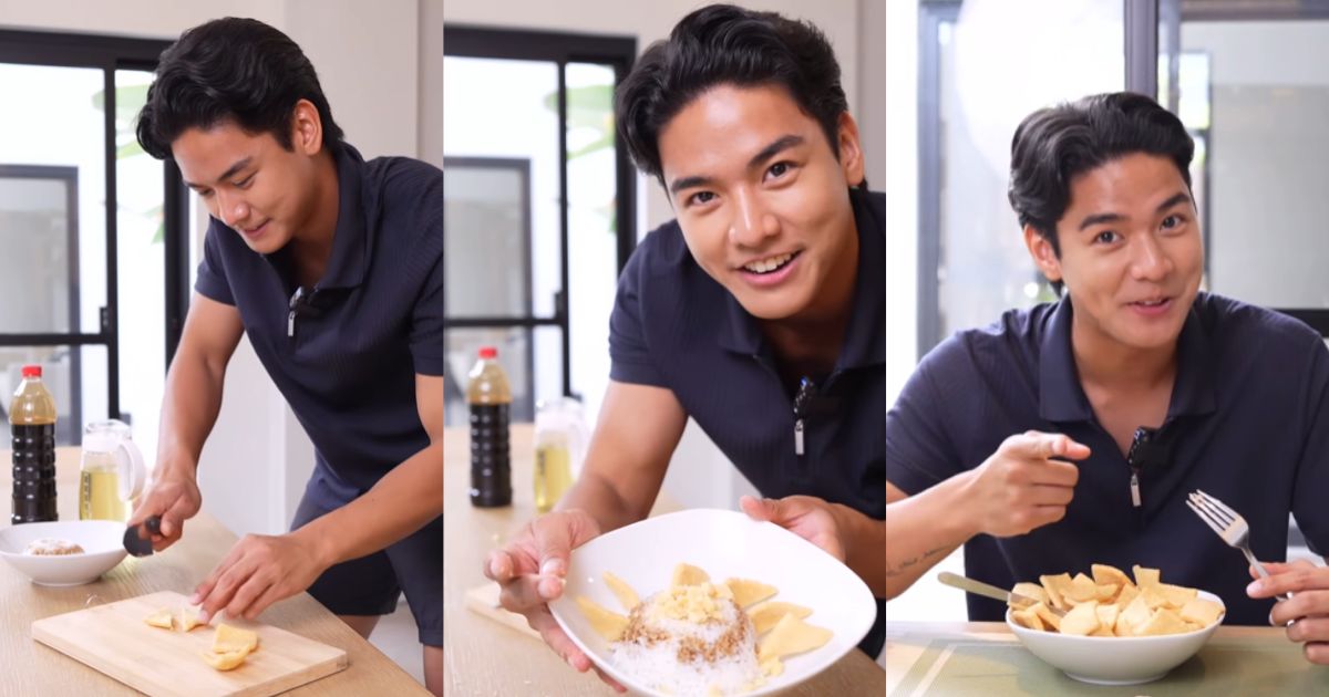 Michael Sager recreates 'PBB' chips over rice meal, challenges Erwan ...