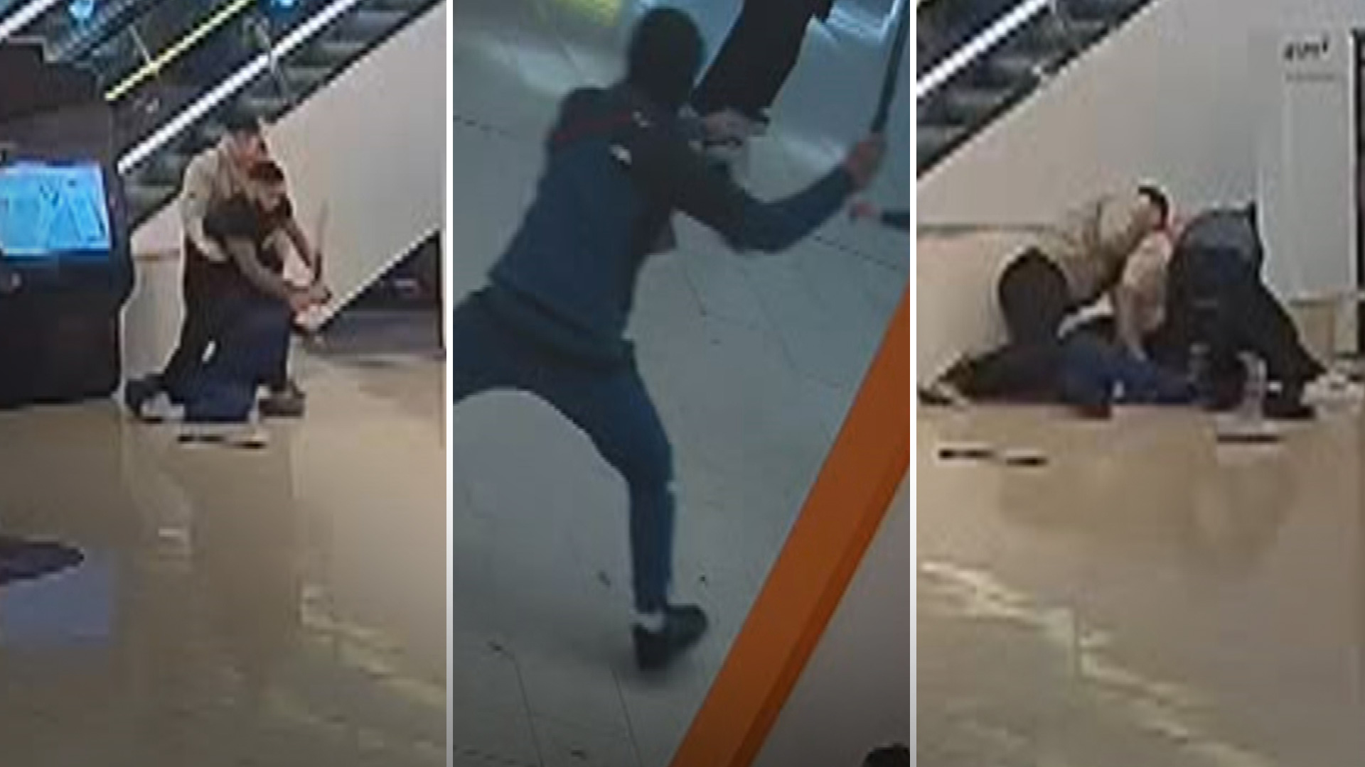 Shoppers and staff recall moment they ran for their lives as brawl unfolded