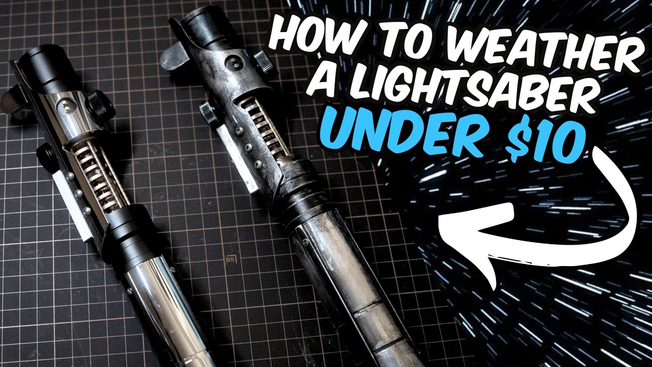 Budget Lightsaber Mod: Authentic Battle Damage