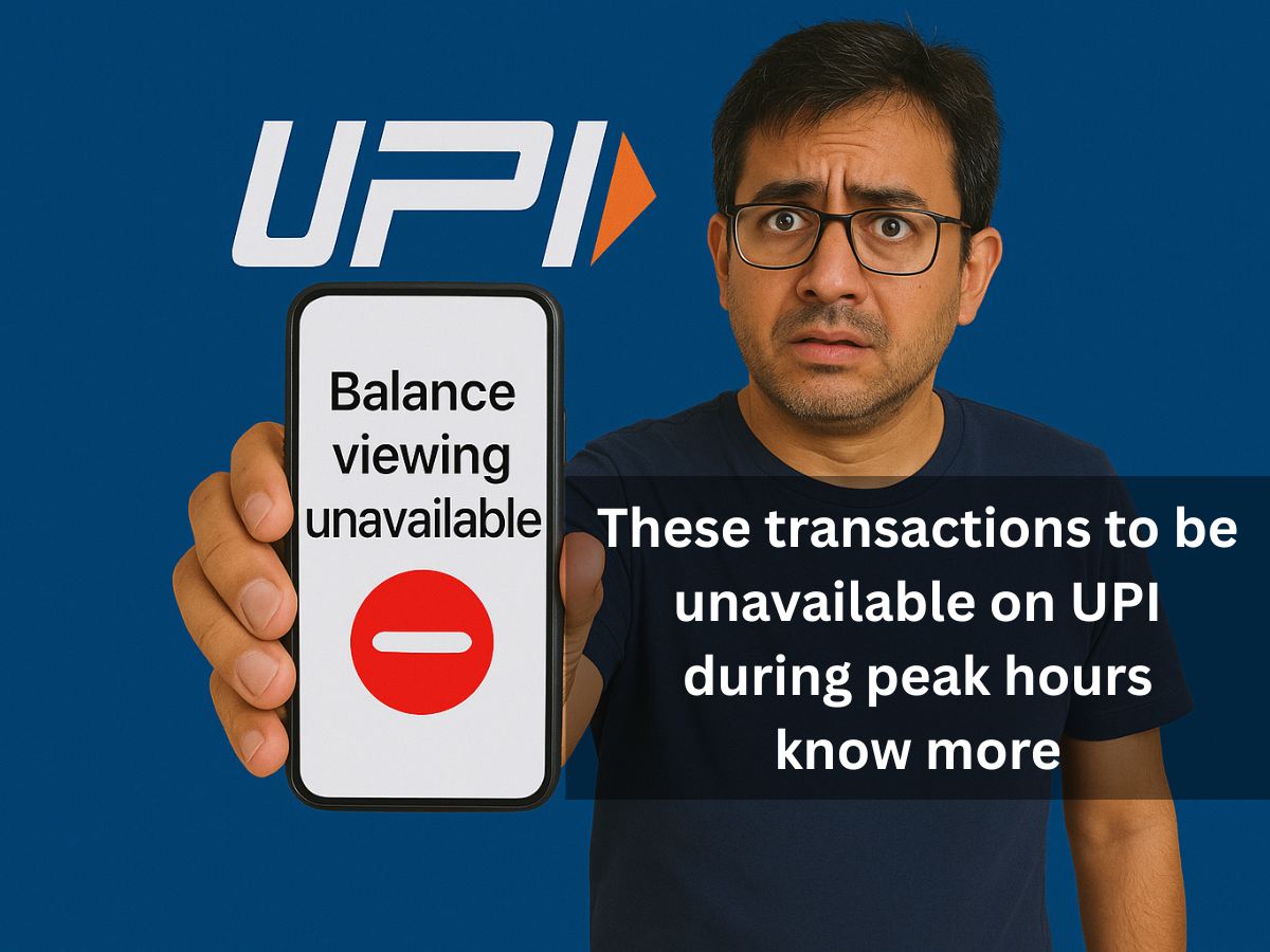 These UPI transactions will face restrictions from August 1, as NPCI ...