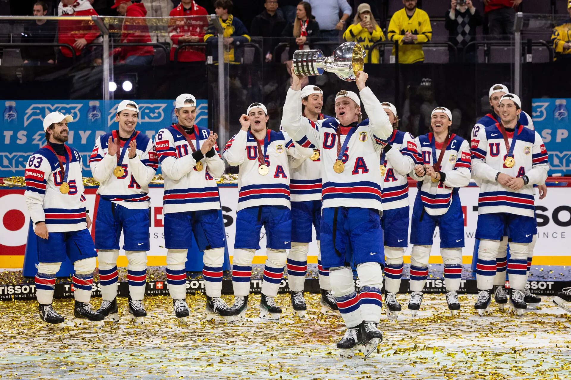 Historic victory: USA men’s hockey wins IIHF World Championship gold ...