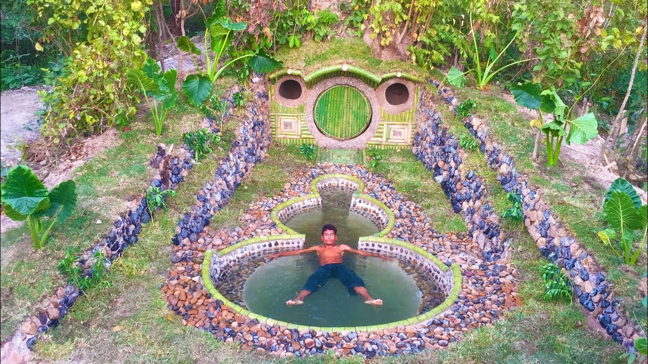 Building a Forest Bathtub for Summer Relaxation