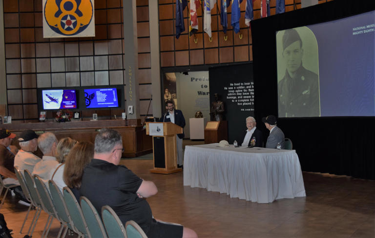 Mighty Eighth Air Force Museum WWII panel features two veterans' tales ...