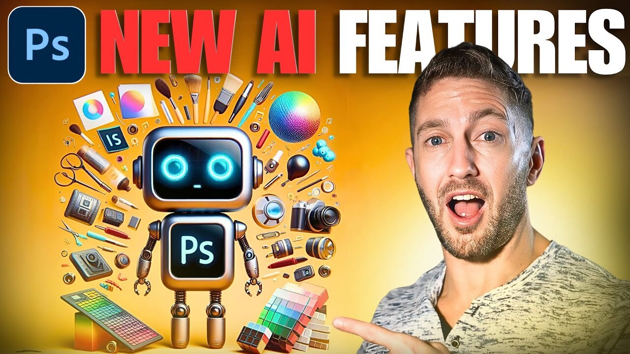 New Photoshop AI Update! How to Download & Use New Features (Tutorial)