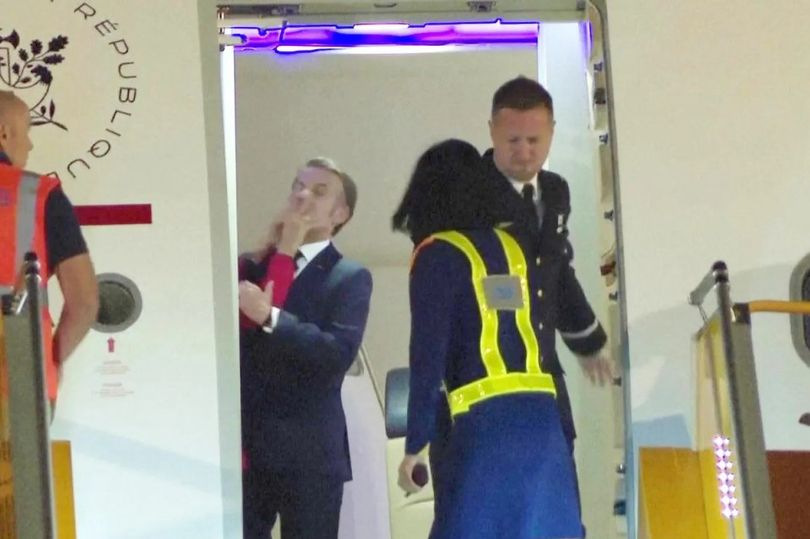 Emmanuel Macron 'smacked by wife' in shocking footage after couple seen ...