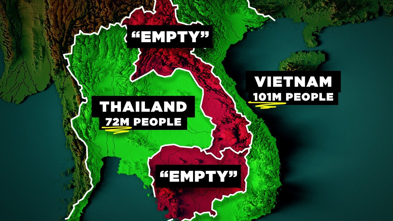 Why Cambodia and Laos remain vastly empty