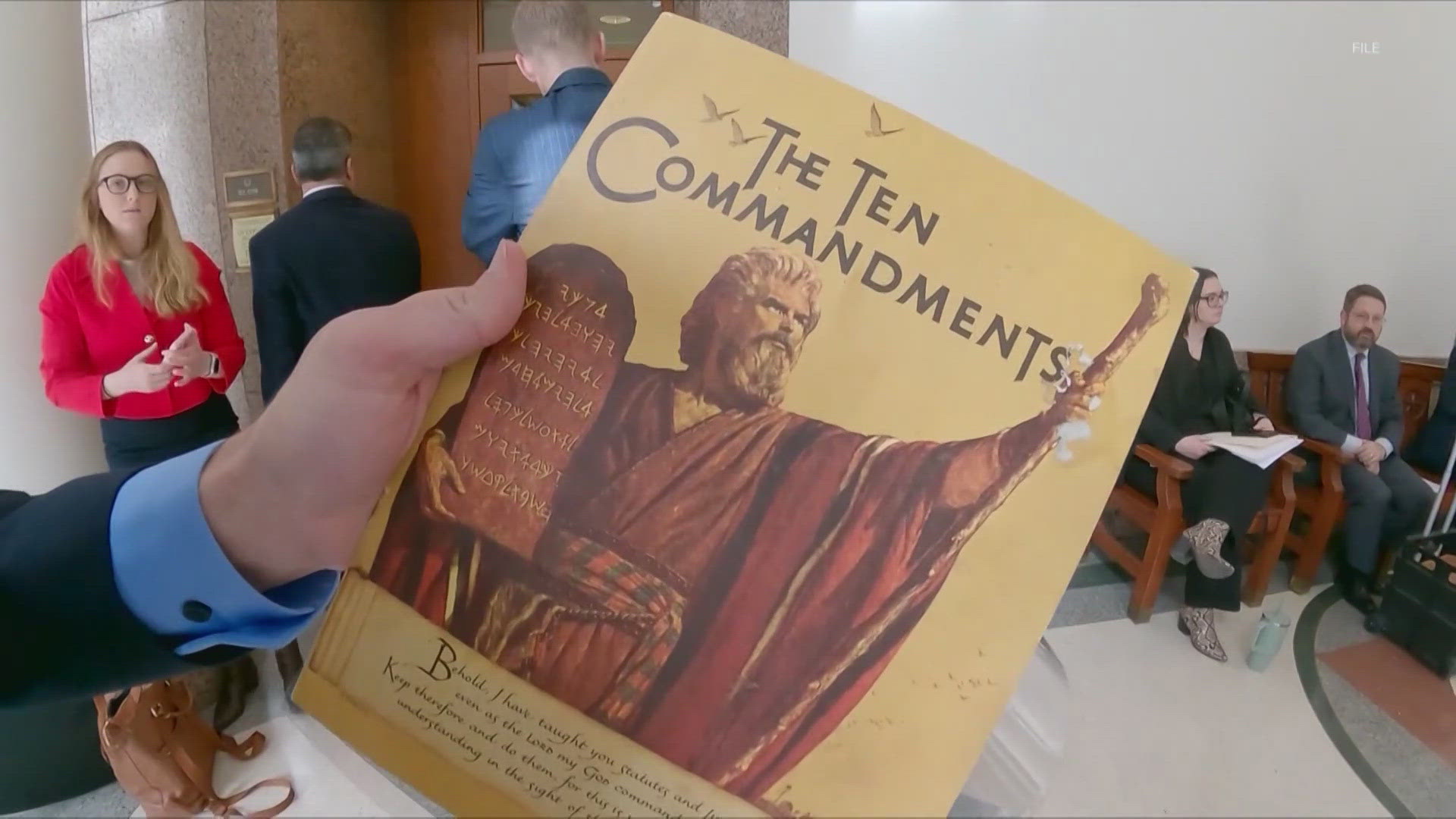 Bill requiring Ten Commandments be displayed in classroom one step ...