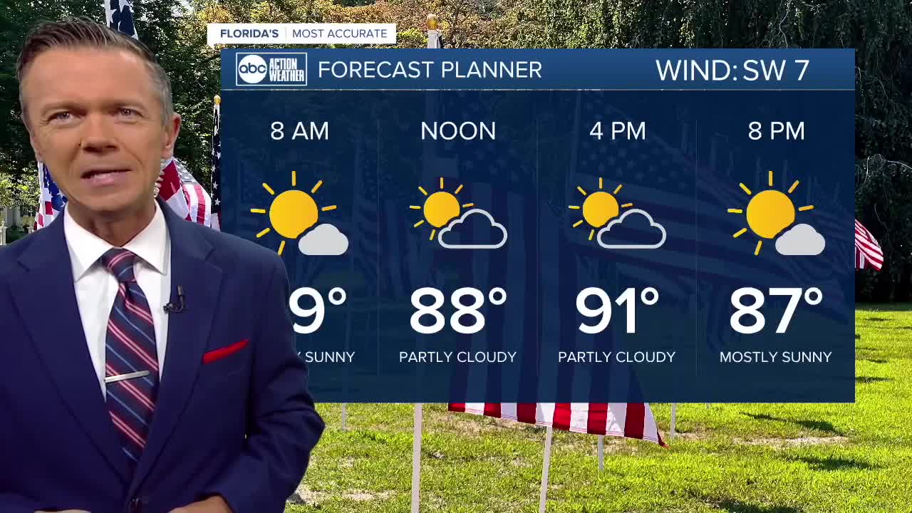 Florida's Most Accurate Forecast with Greg Dee on Monday, May 26, 2025