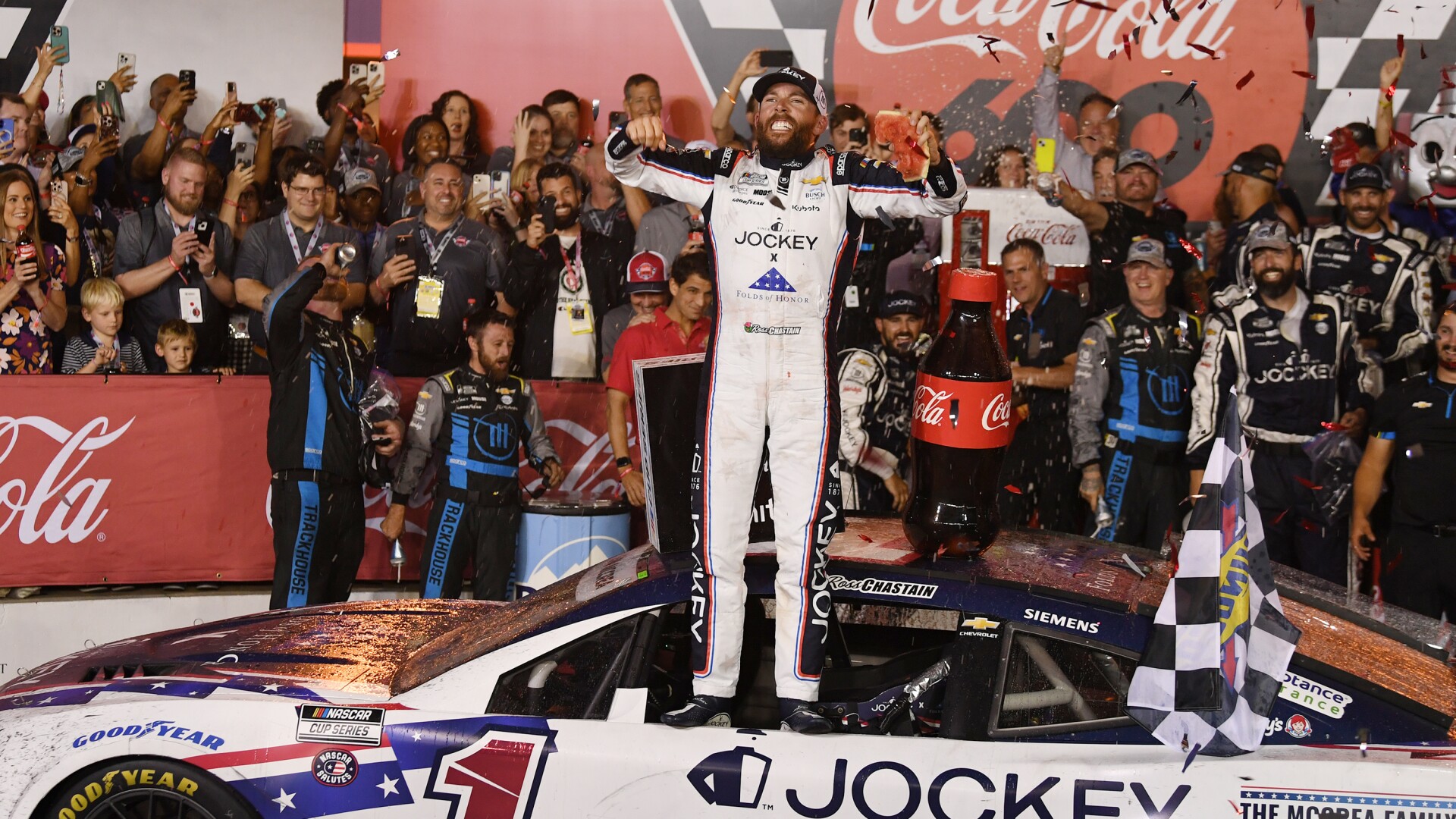 Winners, losers from Coca-Cola 600 NASCAR Cup race won by Ross Chastain
