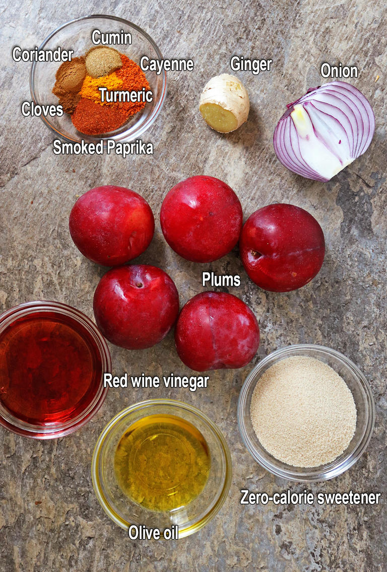 Easy Plum Chutney