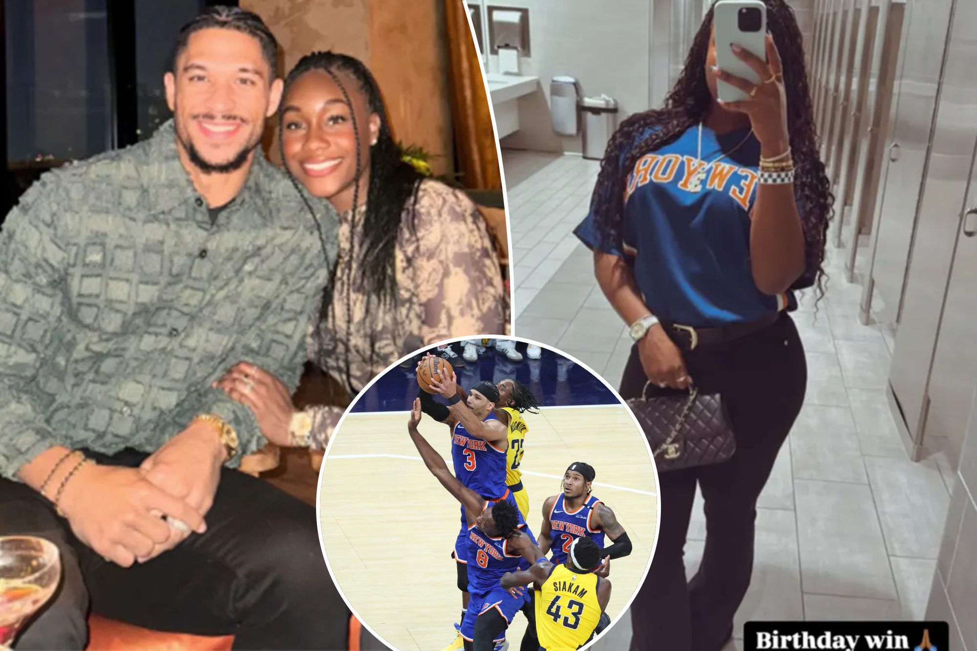 Josh Hart’s wife celebrates ‘birthday win’ with Knicks’ Game 3 rally ...