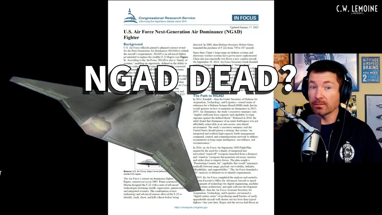 Revisiting the rumors: Is the NGAD program in trouble?