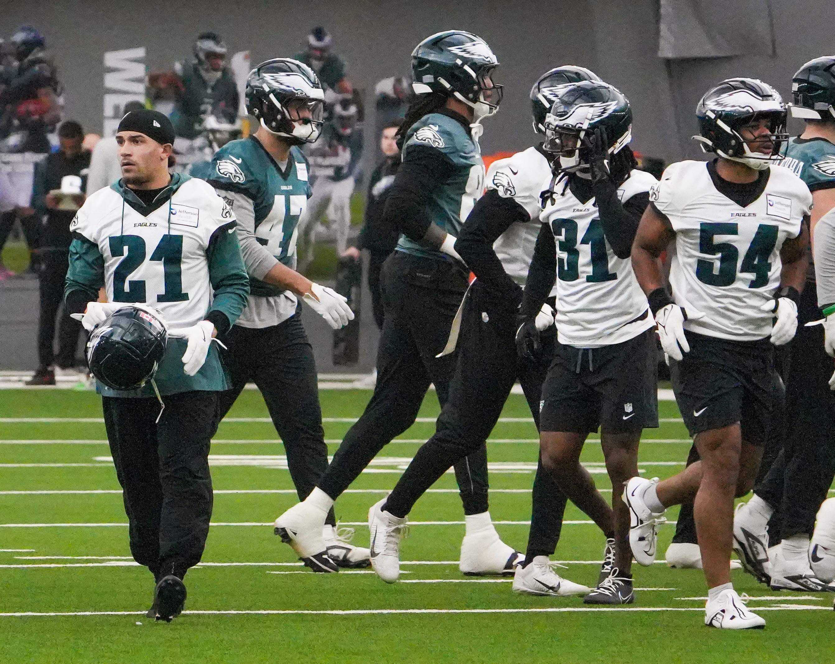 Six Eagles position battles to watch during Philadelphia Eagles ...