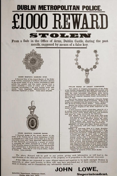 ‘Ireland’s stolen crown jewels would be priceless if they were ever ...