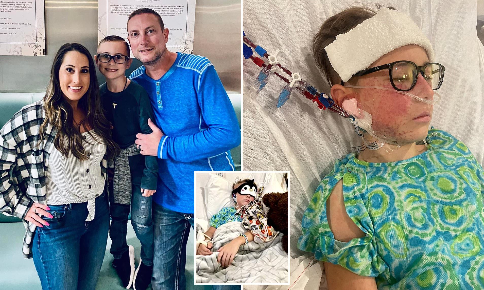 Fears of cover-up as boy, 9, left fighting for life with after eating ...