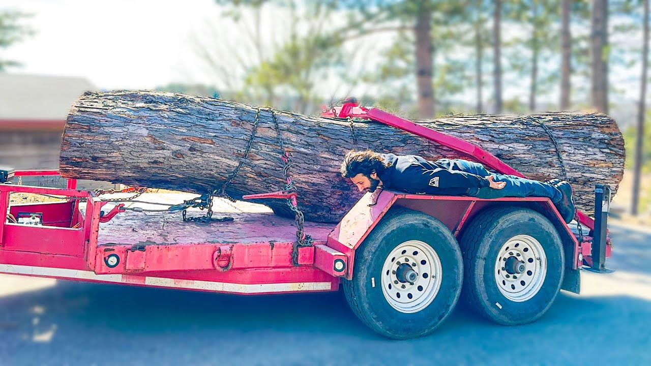 Log Pickups Don't Always go this Easily