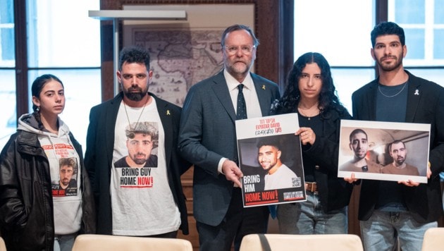 Schellhorn traf Geschwister von Hamas-Geiseln