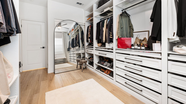 Replace An Ugly Plywood Closet Floor With Something Unique And Vintage