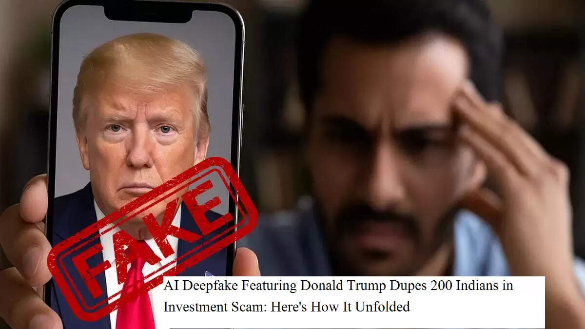 AI Deepfake Featuring Donald Trump Dupes 200 Indians in Investment Scam ...