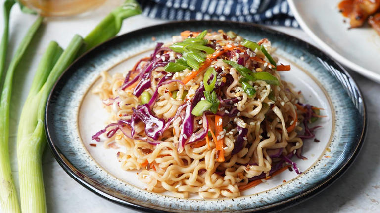 Cold Ramen Noodle Salad