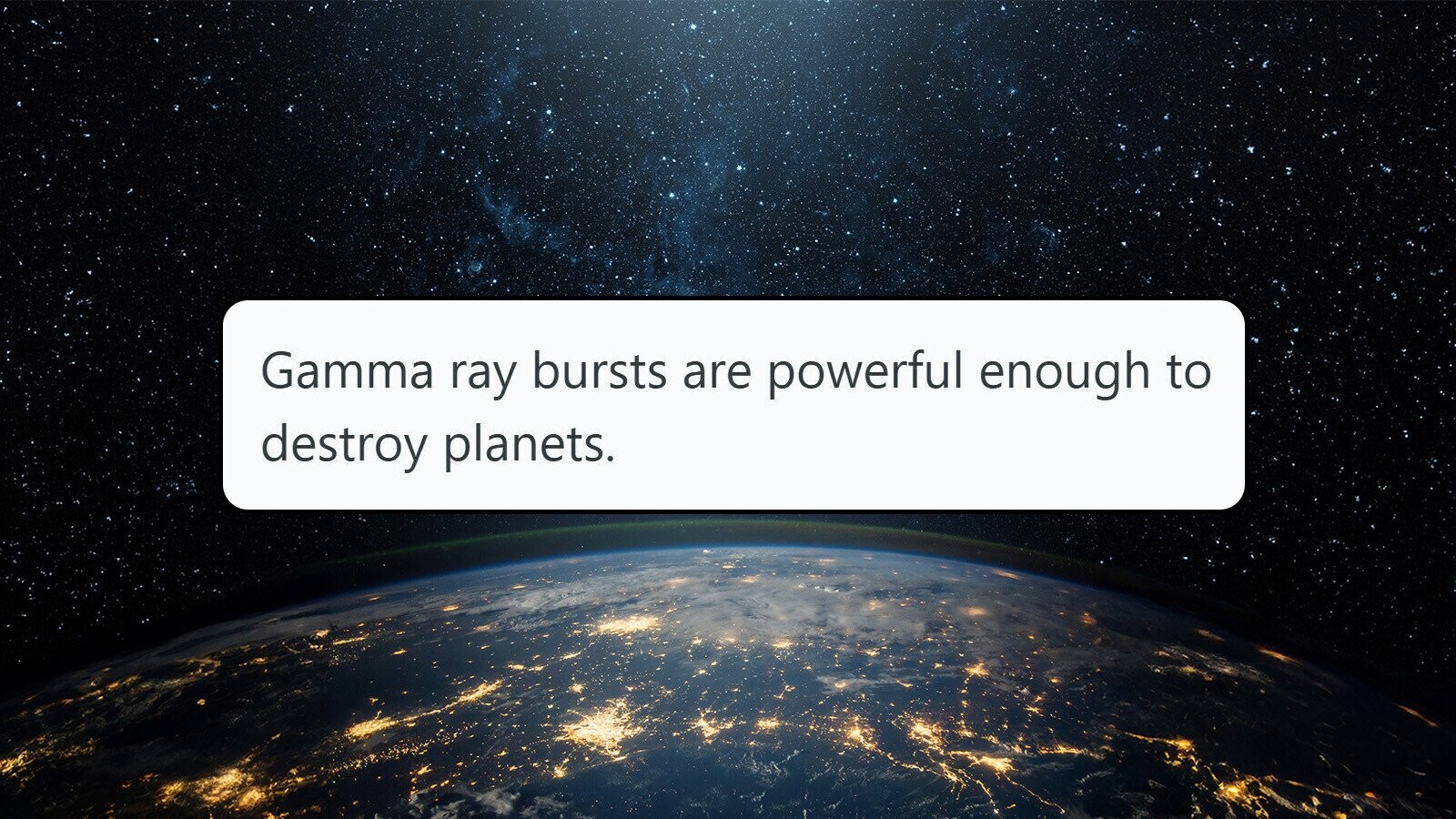 24 Very Scary Facts About Space