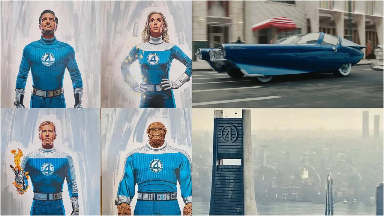 The Fantastic Four First Steps: Fantasti-Car To Baxter Building, Comic ...