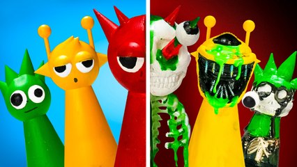 Wow!🤪 Sprunki WILDEST Transformations! 🤯 Watch them go from Cute to ...