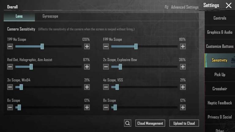 Best sensitivity settings for PUBG Mobile (2026)