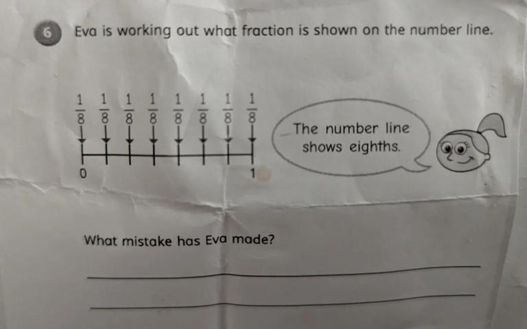 Dad left questioning his "sanity" over 7-year-old son's math homework