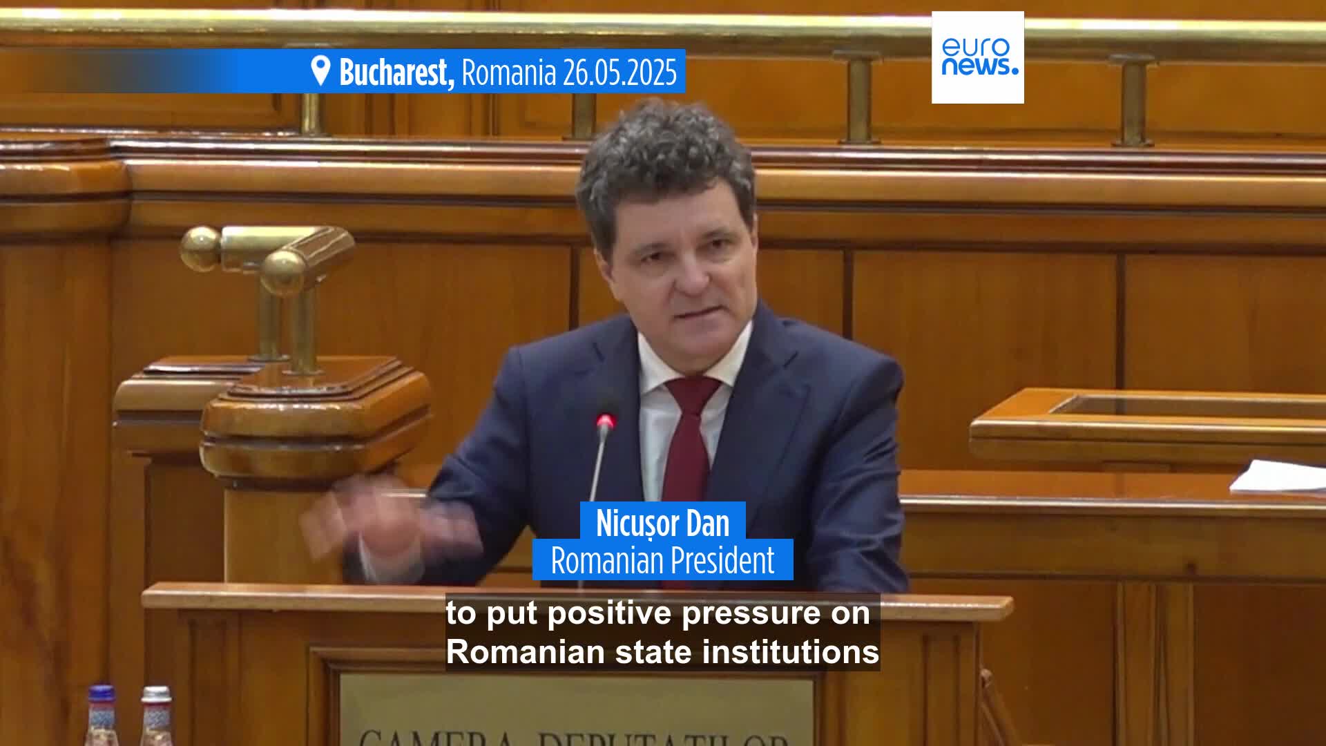 Nicușor Dan sworn in as Romania's president easing country's political ...