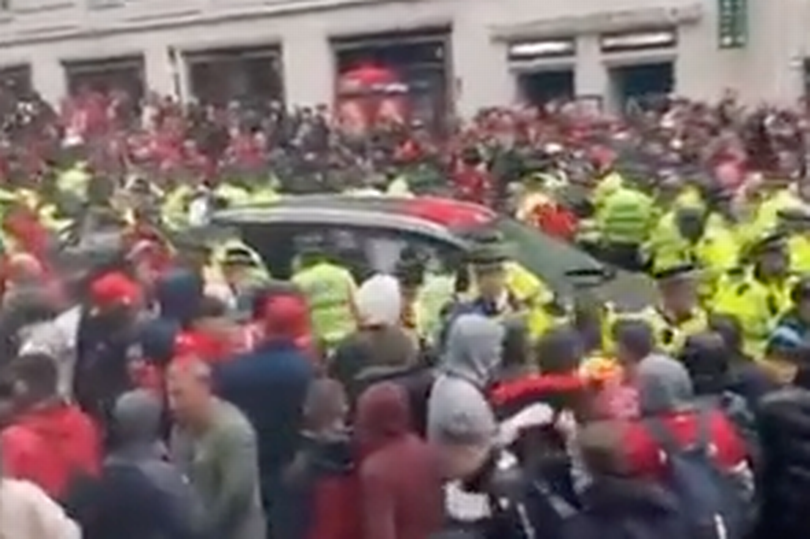 Shocking video shows aftermath of 'car plowing into crowd' at Liverpool ...