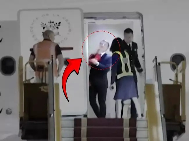 Slap or joke? Viral video shows french first lady striking President ...