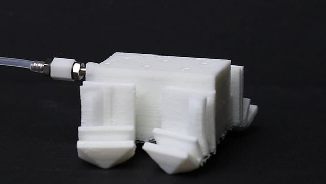 Scientists create soft robots able to walk straight out of the 3D ...