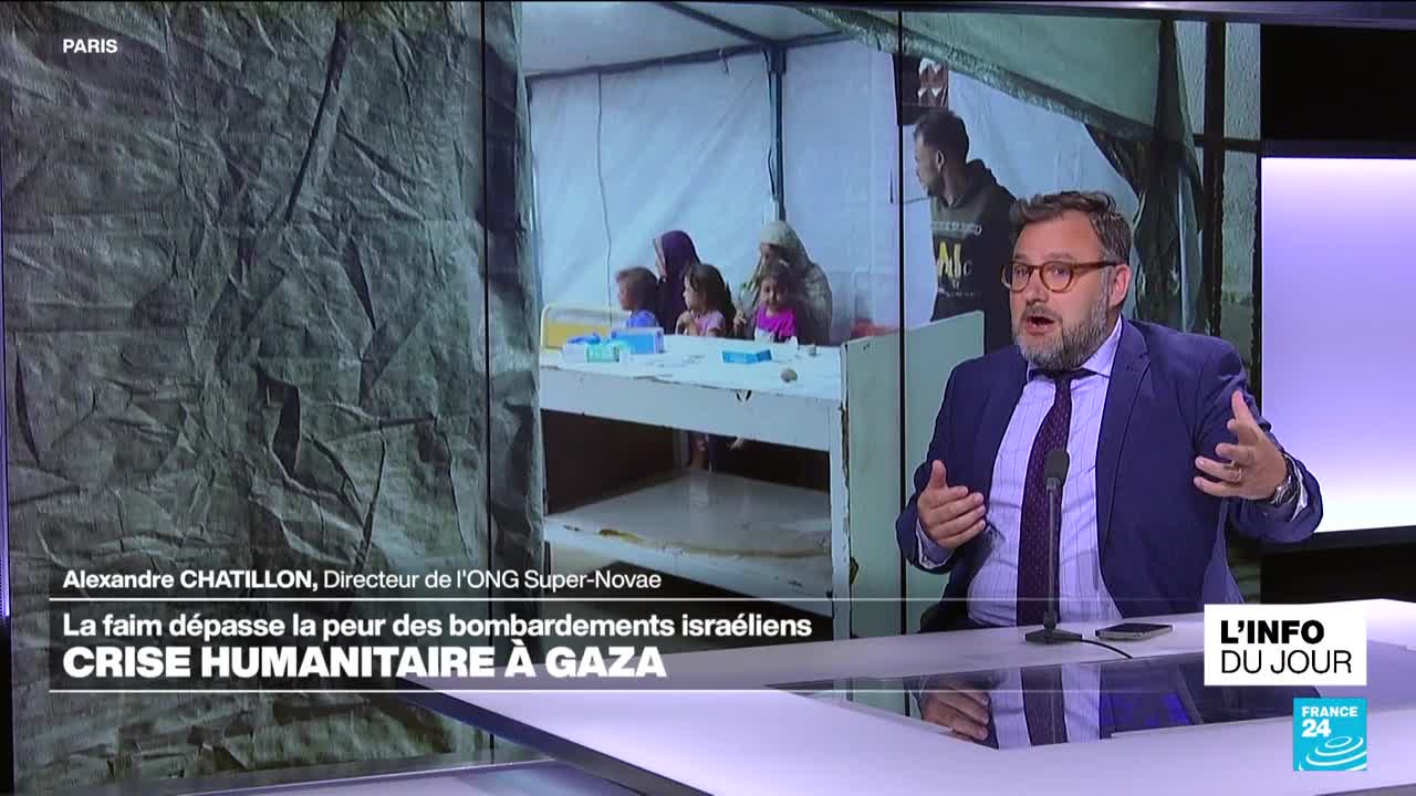 Gaza: "Une situation unique au monde où la population est enfermée sur ...