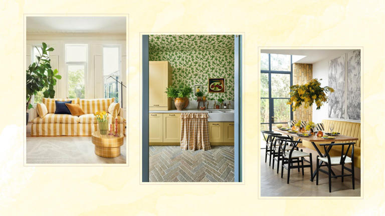 The new butter yellow decor trend is good enough to eat, and the interior experts say it's here ...
