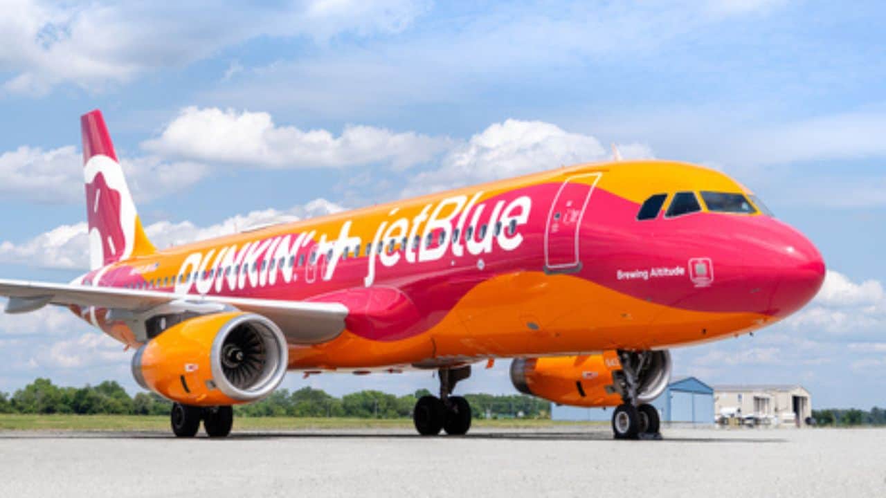 JetBlue Is Partnering With Dunkin’ for a New Coffee-Themed Plane. Here ...