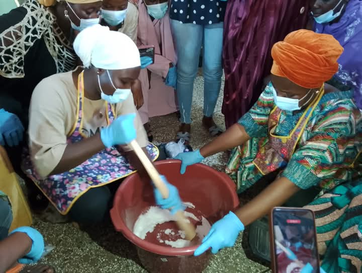 NEWIG, partners train 69 women in soap making